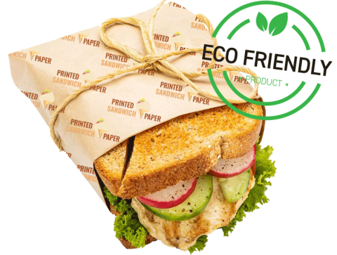 Printed Sandwich Paper - Sandwich Wraps | Printed Sandwich Paper